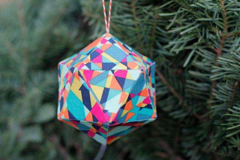 Geometric EPP Ornament Tutorial - Sew Mama Sew