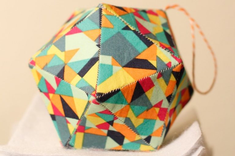 Geometric EPP Ornament Tutorial - Sew Mama Sew