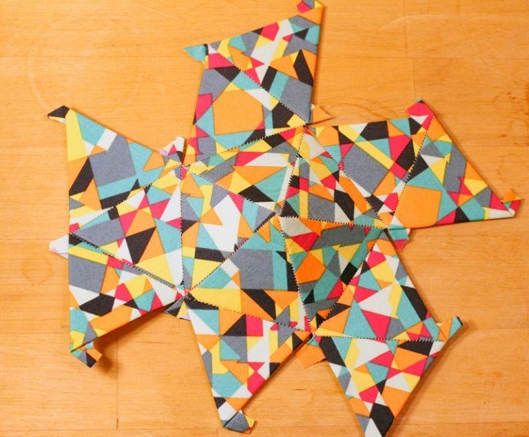 Geometric EPP Ornament Tutorial - Sew Mama Sew